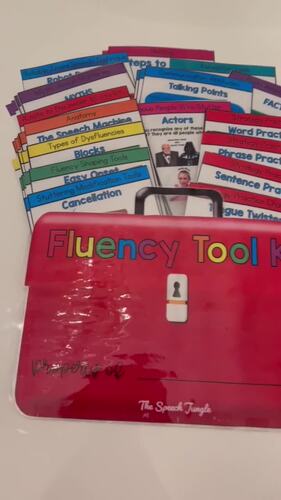 Fluency Toolkit; Stuttering Resources; Stuttering Activities | TPT