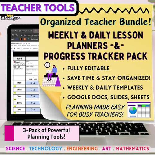 Science Teacher Starter Kit Back to School Planners Icebreakers Middle ...