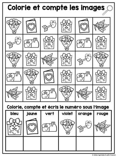 French Valentine's Day Activity Pack | La Saint-Valentin J'ai Fini ...