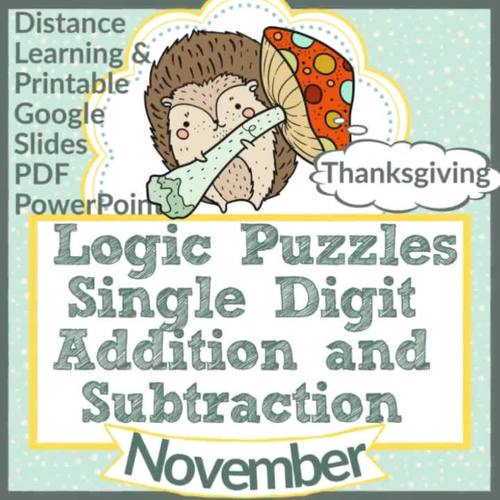 Dollar Deal Math Logic Puzzles Single Digit Addition Subtraction ...