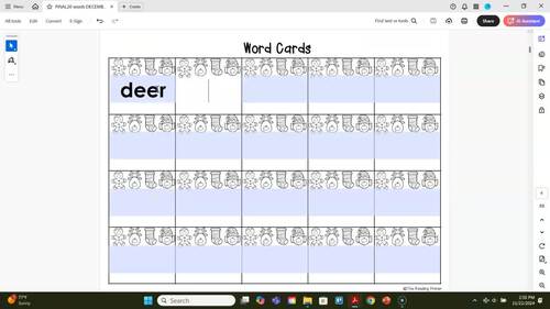 EDITABLE Spelling and Sight Word Practice with Autofill Activities for ...