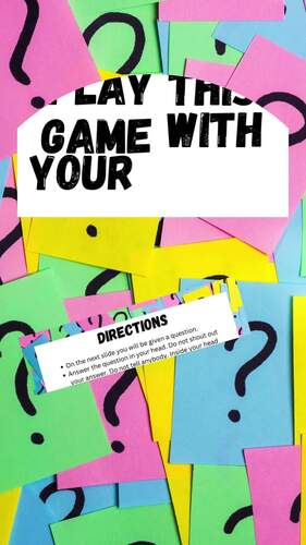 Classroom Pictionary: Fun & Engaging Game for Any Time of Year! | TPT