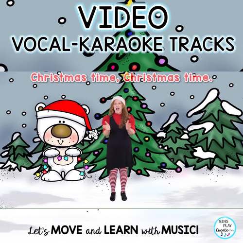 Christmas Movement Song: “Merry Christmas Time” Literacy, Circle Time ...