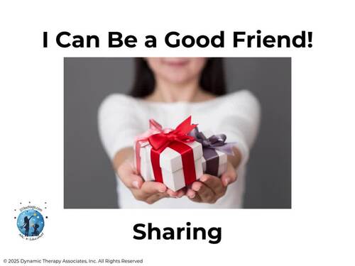 I Can Be a Good Friend: Sharing - Social Skills | TPT