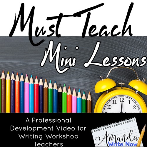 Five Must Teach Mini Lessons by Amanda Write Now | TPT