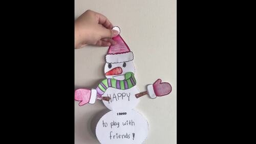 Christmas Emotion Snowman Craft | Winter SEL Feelings Activity for Kids ...