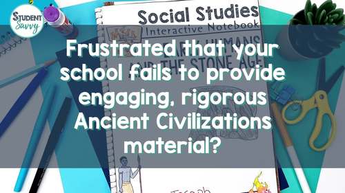 Ancient Civilizations Interactive Notebooks World History 6th Grade ...