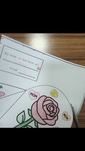 Mother's Day Flower Craft & Writing Activity for Kids | TPT