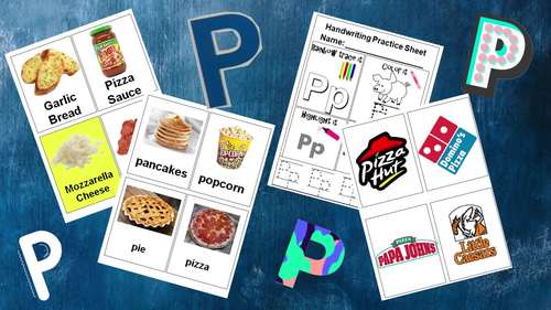 Pete's a Pizza: Pp is for Pizza by Flamazing Designs by Tammy Davis