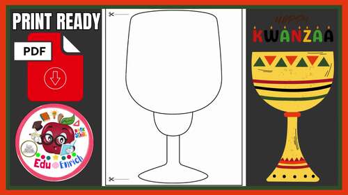 Kwanzaa Unity Cup | Hands-on Crafts | Symbols & Principles Learning Pack