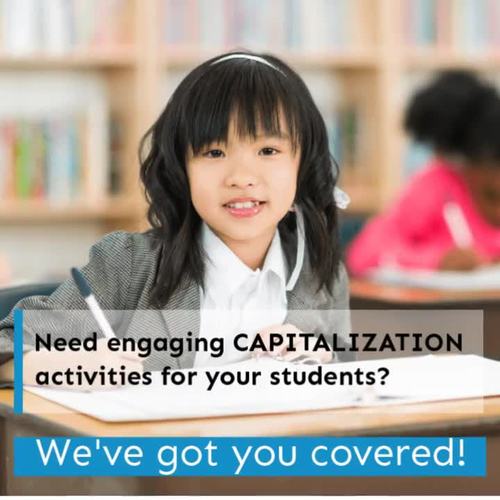 Capitalization Activities - Print & Digital - Literacy Centers | TPT