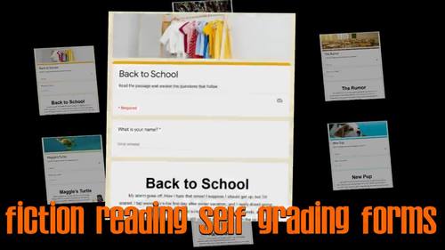 Fiction Reading Comprehension Passages and Questions 4th-5th Grade ...