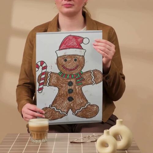 Build a Gingerbread Man Craft|Christmas Cut & Paste Activity|December ...