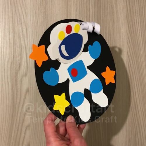 Astronaut Outer Space Craft Stem Activity 3D Science Project Bulletin ...