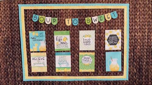 Lemon Fresh Growth Mindset Classroom Posters, Banner, Borders Bulletin ...