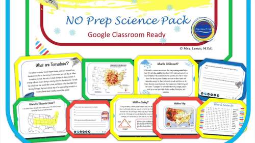 Storms and Severe Weather Science by Mrs Lena | TPT
