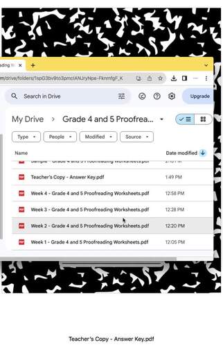 Grammar Worksheets | Daily Editing & Proofreading Practice | 4th, 5th Grade