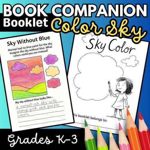 Sky Color Book Companion Activities | Peter H. Reynolds Novel Study ...