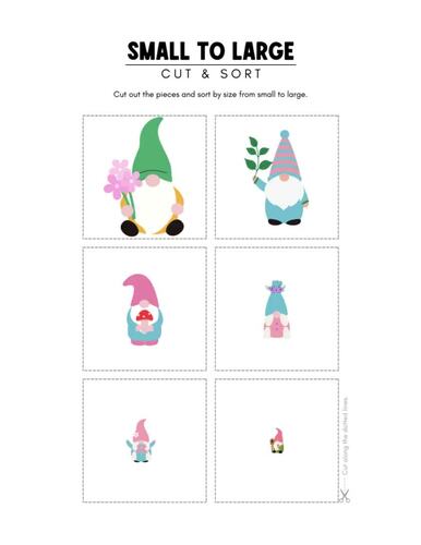 Spring Worksheets, Activities, Coloring Pages, EASY Gnome Theme ...