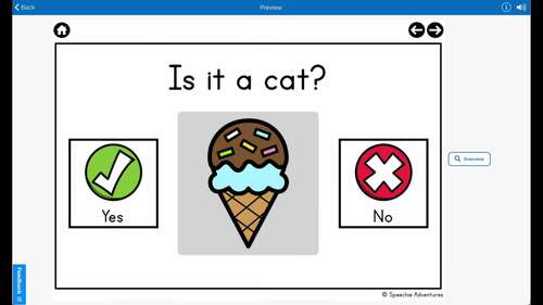 Summer Themed Yes and No Questions Boom Cards for Speech Therapy