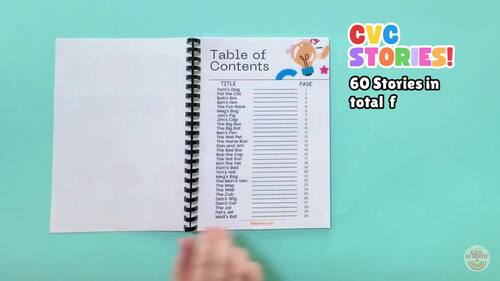 CVC Decodable Stories Bundle + Reading Comprehension Questions by Kids ...