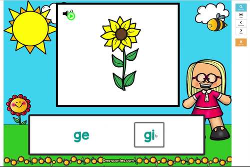 BOOM CARDS- Fonética Letra G /j/ by mrscortes | TPT