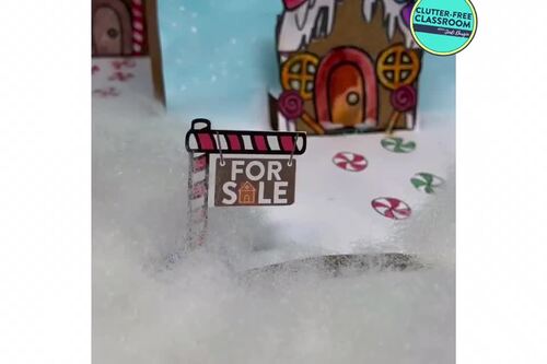 Gingerbread House Craft Writing Gingerbread House for Sale 2nd 3rd ...