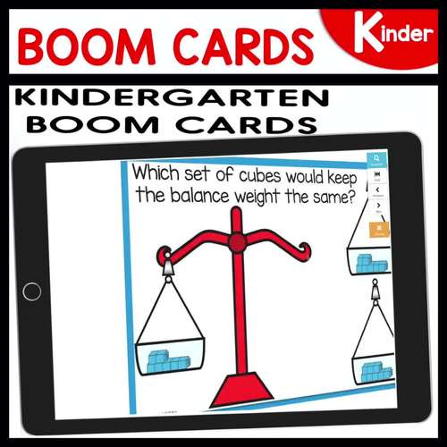 Balance Scale using Boom Cards | Digital Task Cards Module 3 Lesson 11