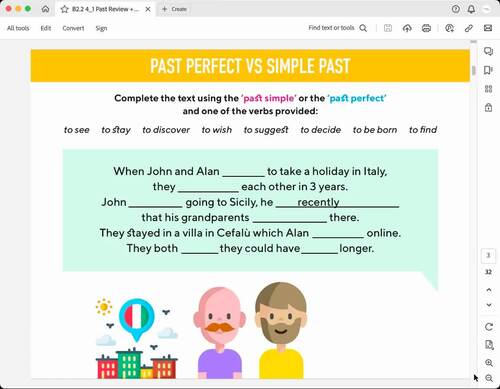 ESL Upper Intermediate Lesson: Review Past+ Practise Past Perfect vs ... ESL Upper Intermediate Lesson: Review Past+ Practise Past Perfect vs ...