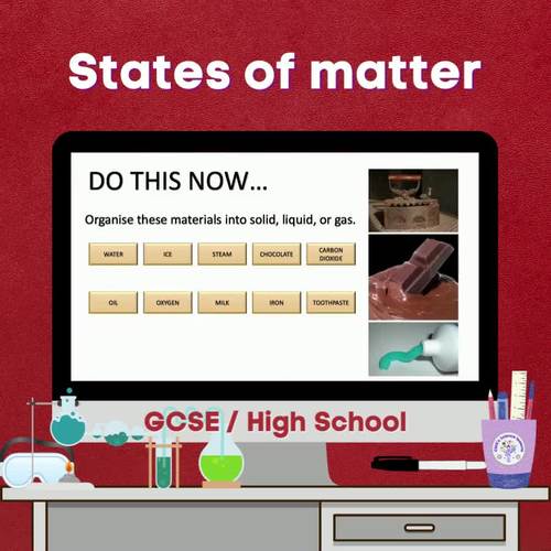 States of matter (Chemistry) by CMGs Science lessons | TPT