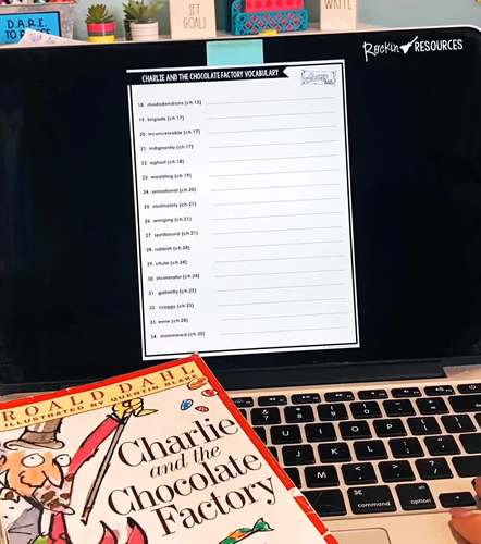 Charlie and the Chocolate Factory Novel Study | Reading Comprehension ...