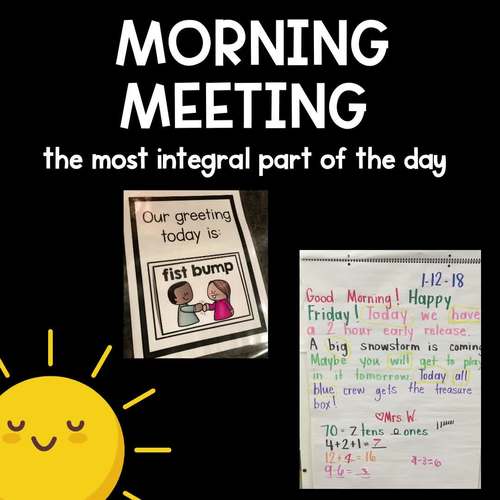 Morning Meeting BUNDLE by Mrs Wheeler | TPT