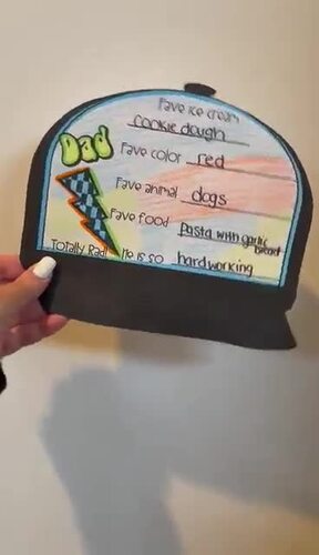 Fathers Day All About My Dad Craft by The Teaching Diva Corner | TPT