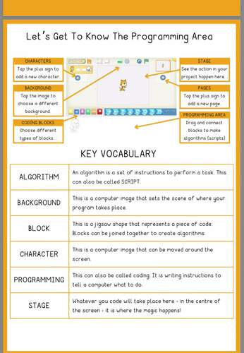 ScratchJr Workbook by TechLitTeach | TPT