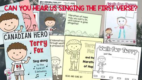 Terry Fox | K-2 No Prep printable by That Fun Reading Teacher | TPT