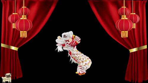 Lion Dance! Chinese New Year Exercise, Creative Movement!! Brain Break