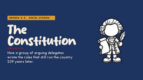 U.S. Constitution for Kids | 4th & 5th Grade Constitution Day Presentation