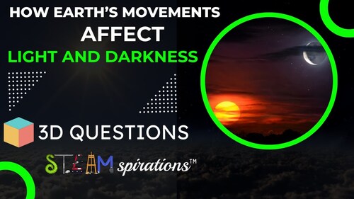 How Earth's Movement Affect Ligth & Darkness, Day & Night Cycle | TPT