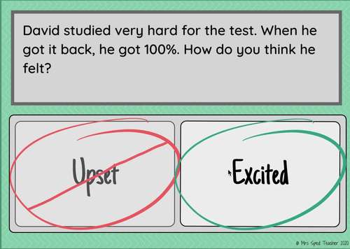 Identifying the Feelings of Others Boom Cards™ by Mrs Sped Teacher