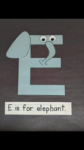 Alphabet Letters Crafts | Beginning Sound Letter Craft | Phonics Activties