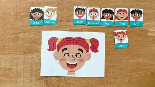 Emotions Busy Book Printable, Busy Bag Pdf, Baby Quiet Book, Preschool ...