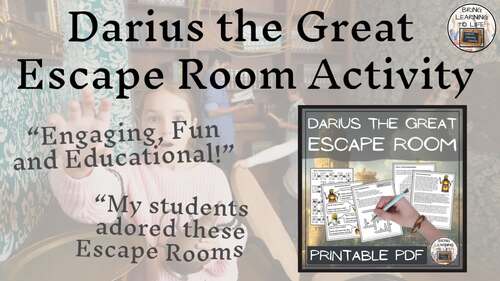 Darius the Great Escape Room | Social Studies & Ancient History Activity