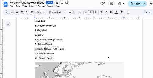 Muslim World Review & Test Pack | Jeopardy Game, Team Challenge, Review ...
