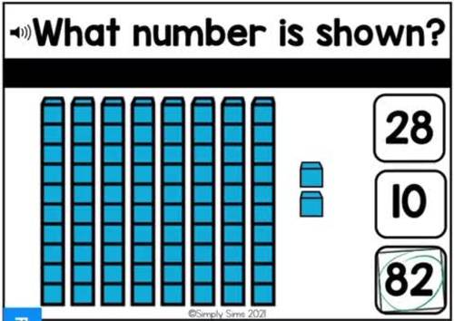 Place Value #1 | Base Ten | Tens and Ones | Boom Cards | Math by Simply ...