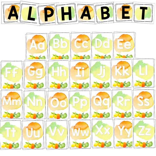 Citrus Classroom Decor Bundle Lemons Limes Oranges by First Grade Roars