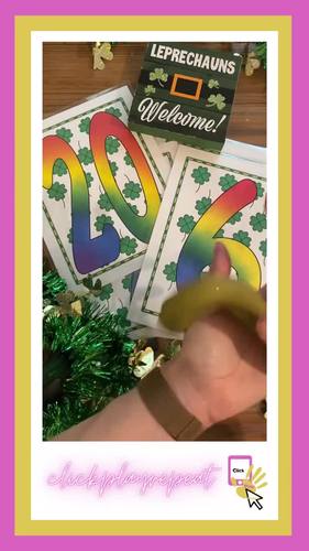 St. Patrick's Day Play dough number mats (1-20) by learnplayrepeat