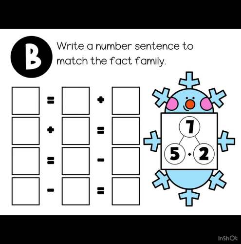 Winter 1st Grade Math MEGA BUNDLE Addition and Subtraction | TPT