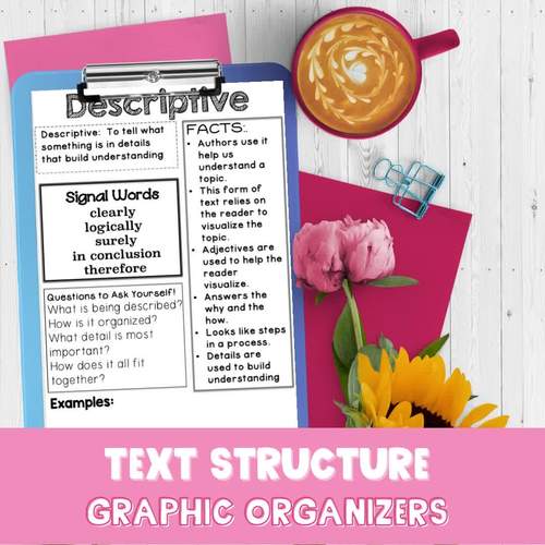 Text Structure Worksheets Graphic Organizers for Any Book | TpT