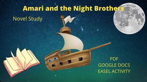 Amari and the Night Brothers By A.A. Alston Novel Study by Lessons Your Way