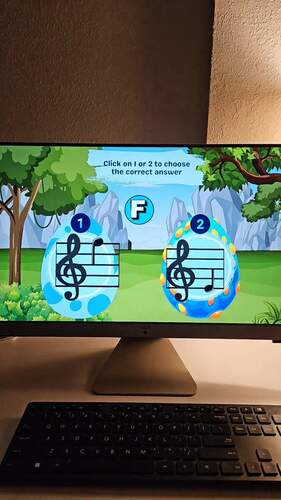 Jurassic Jams Treble Lines Interactive Elementary Music Activity Game